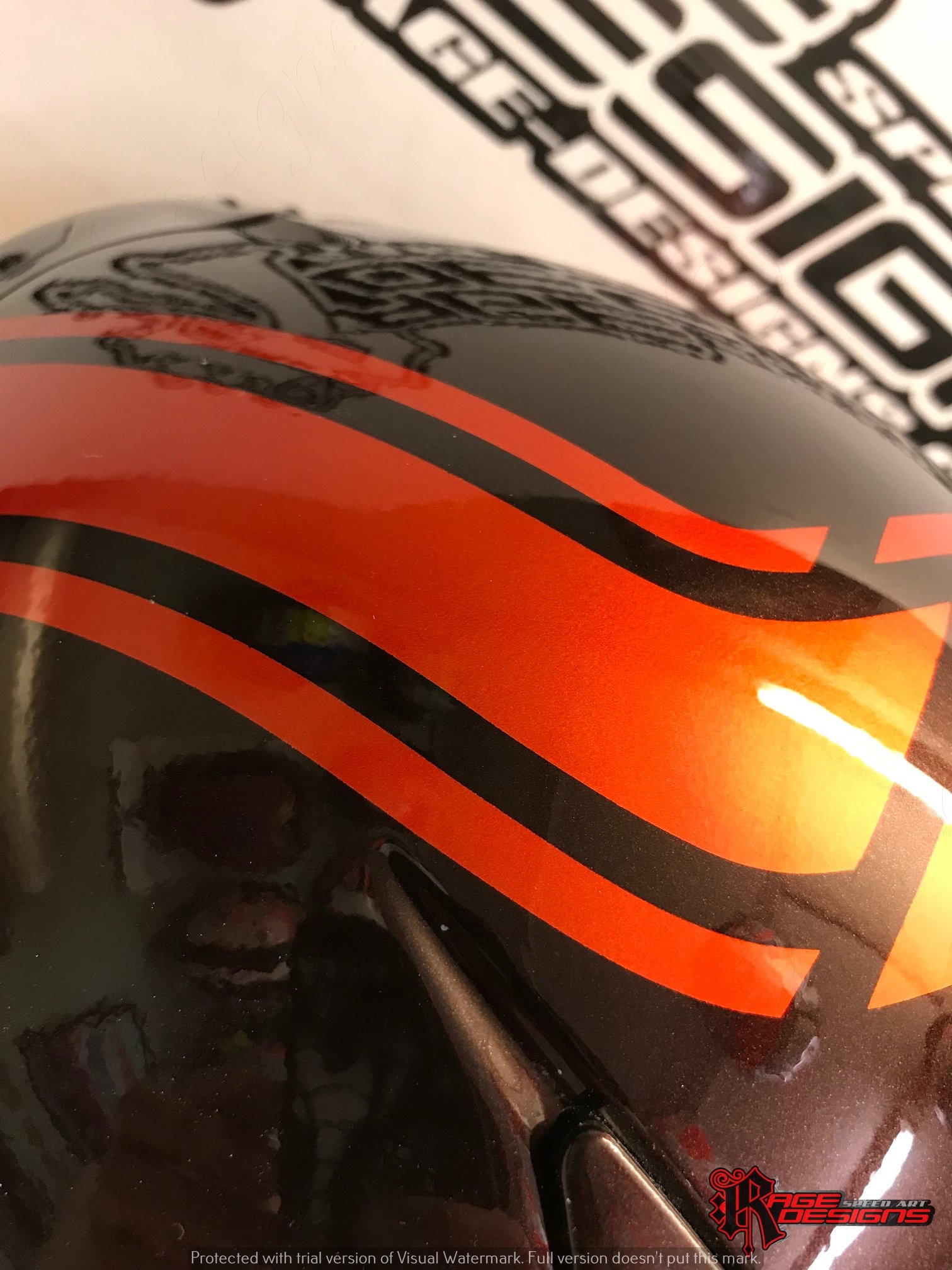 Rage Design Helmet - Modifications, Accessories, and Appearance - Z900RS