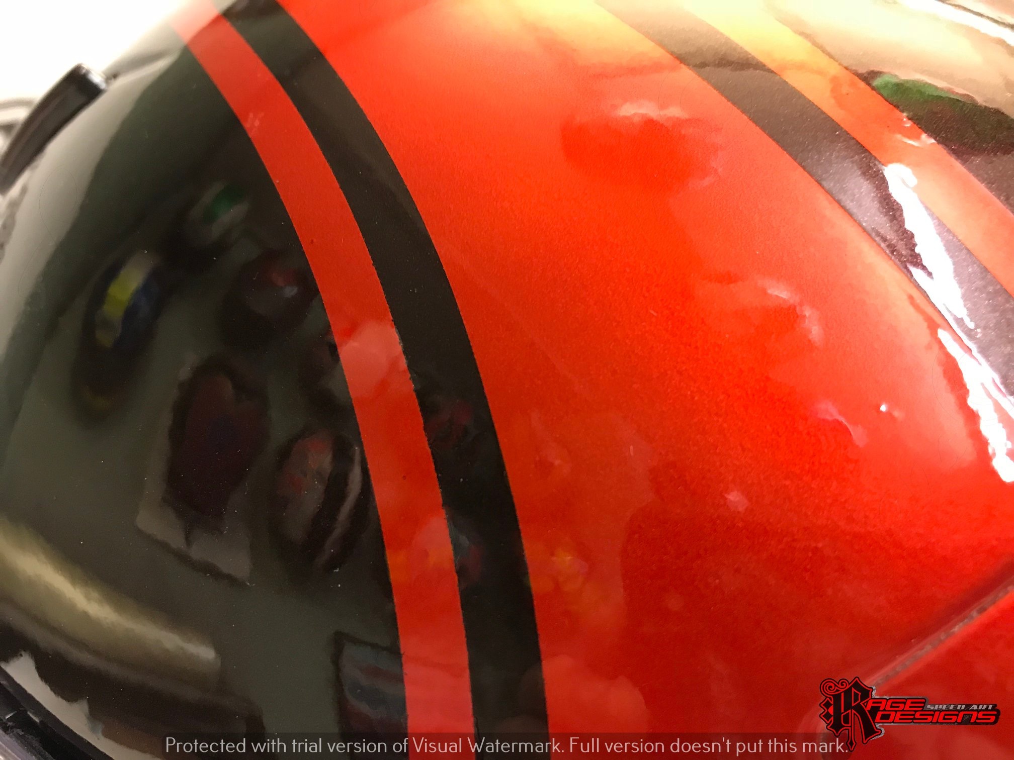 Rage Design Helmet - Modifications, Accessories, and Appearance - Z900RS