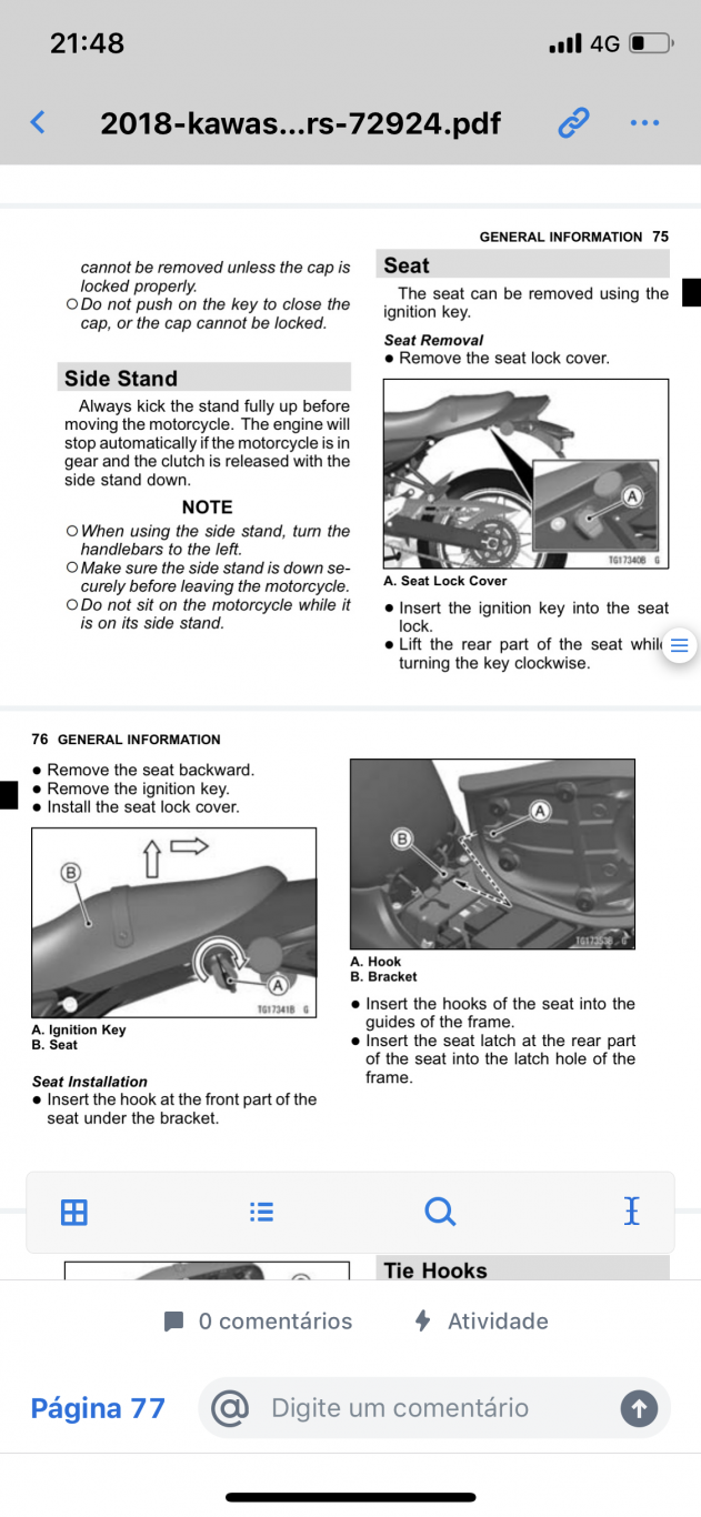 Seat removal - Z900RS - Main Chat board - Z900RS