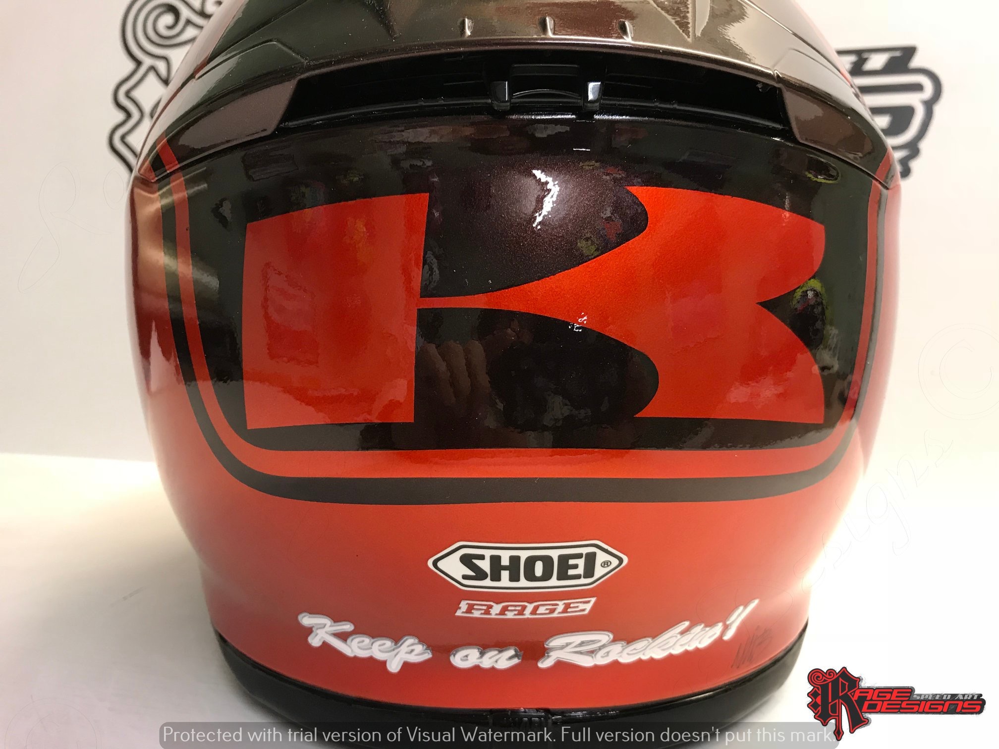 Rage Design Helmet - Modifications, Accessories, and Appearance - Z900RS