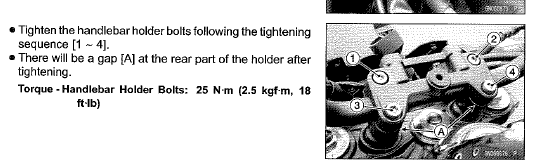 Handlebar clamp warning - Z900RS - Main Chat board - Z900RS