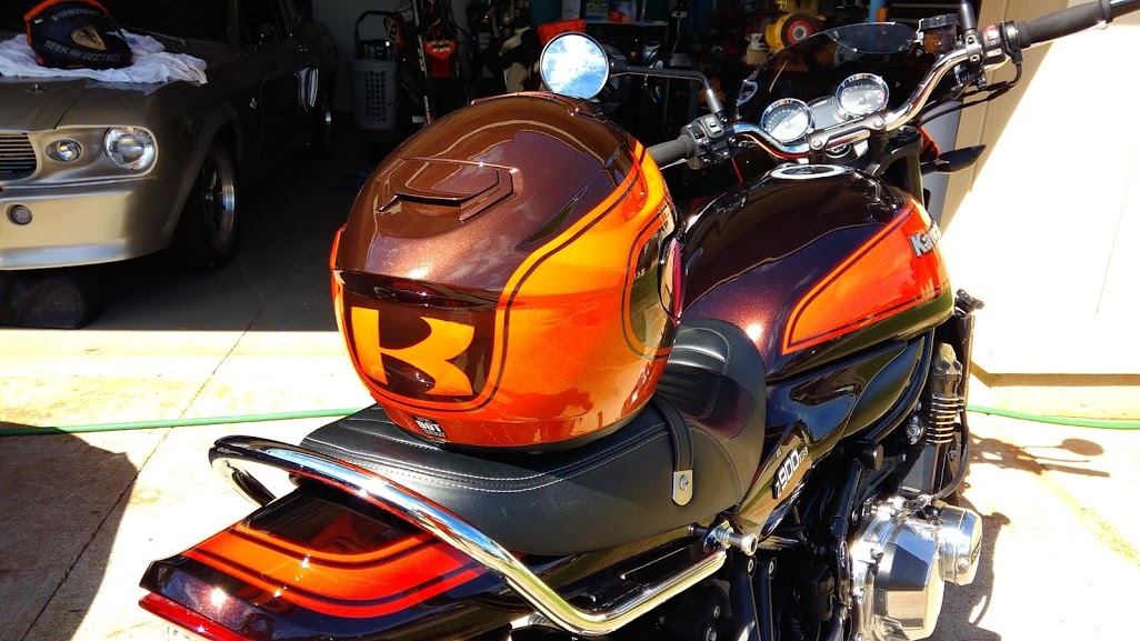 Custom Painted Helmet - Z900RS - Main Chat board - Z900RS