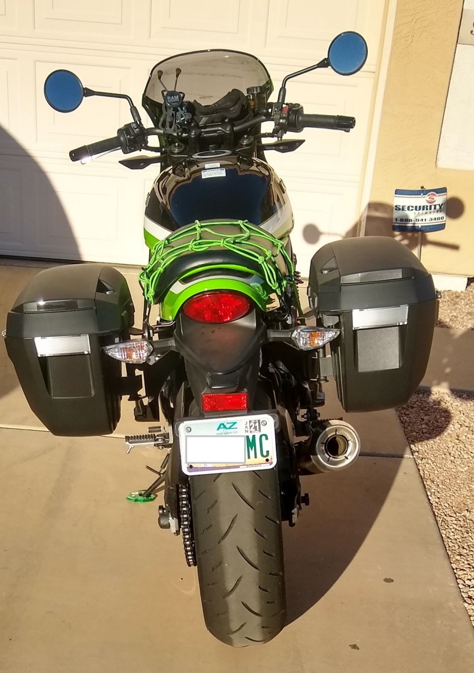 Z900RS Cafe with SHAD SH23 side cases - Modifications, Accessories, and ...