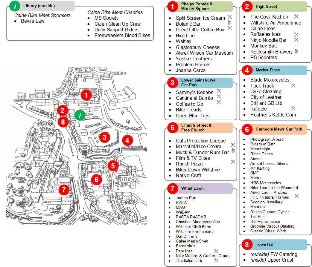 Calne Bike Day - Sat 27th Jul - Maps & Club/Stands Lists - Events ...